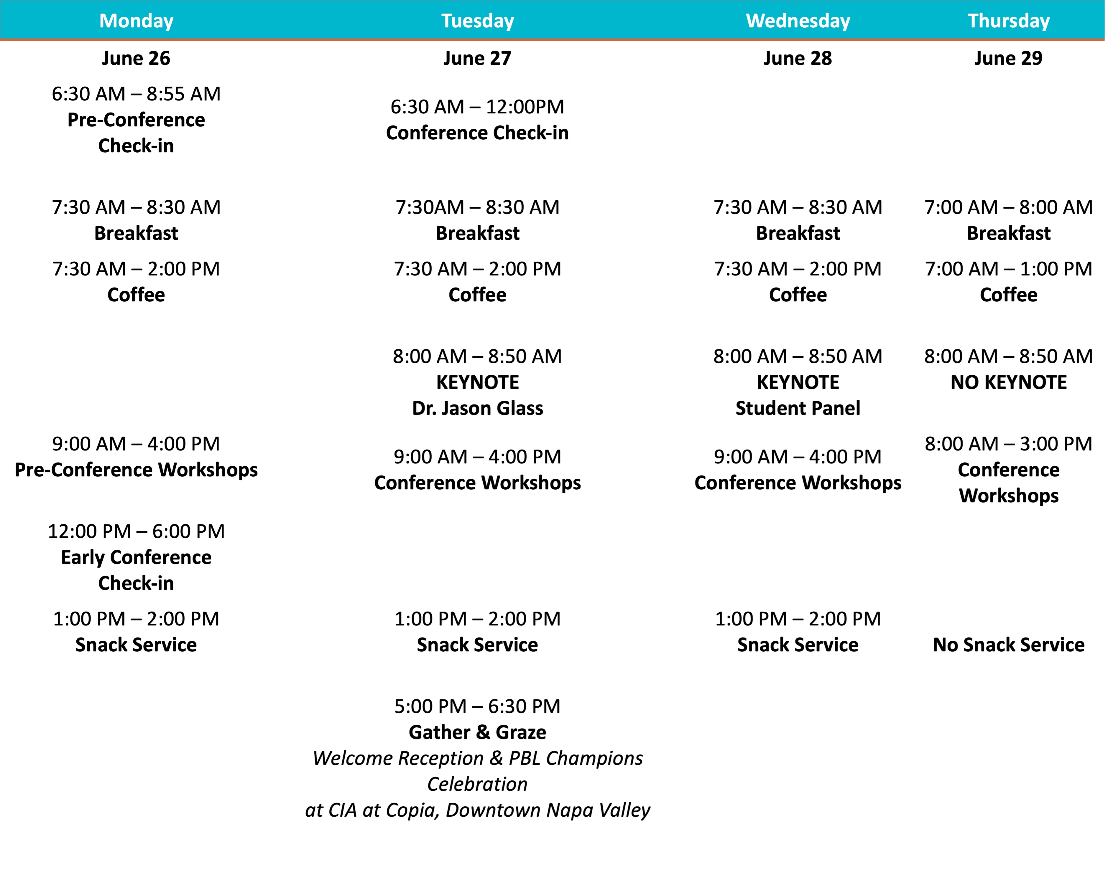 PBL World 2023 Conference Schedule | PBLWorks